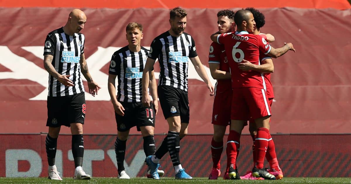 Newcastle deny dominant Liverpool in dramatic last-gasp finale at Anfield